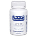 Pure Encapsulations zinc supplement capsules