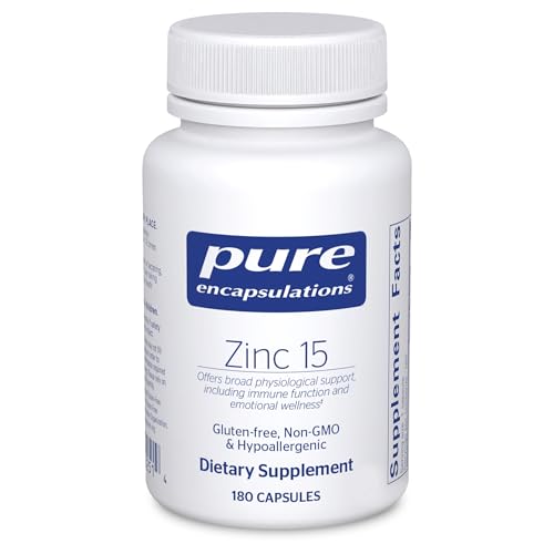 Pure Encapsulations zinc supplement capsules