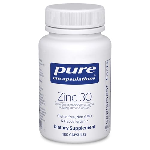 Pure Encapsulations zinc supplement capsules