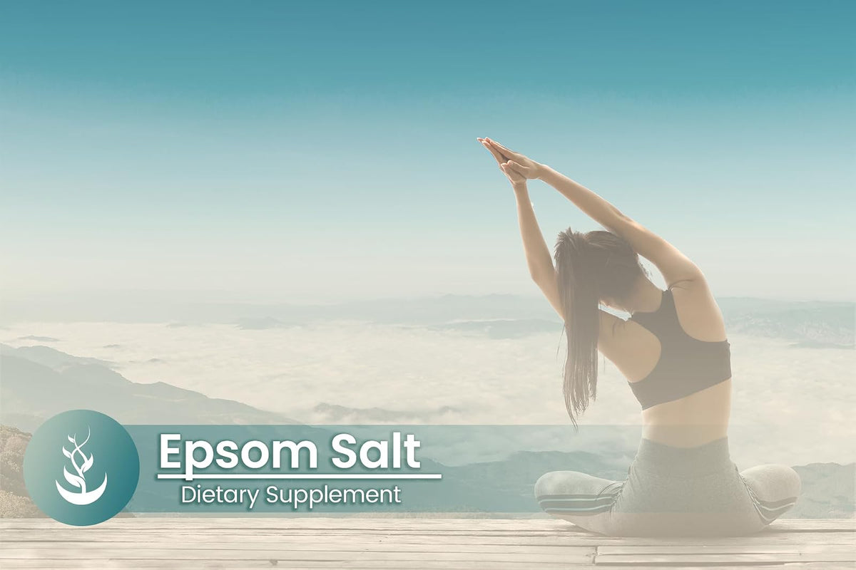 Pure Epsom salt for muscle relief