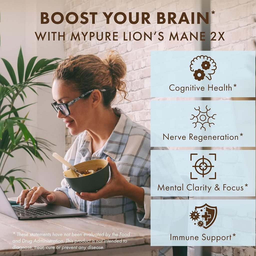 pure essence lion's mane benefits