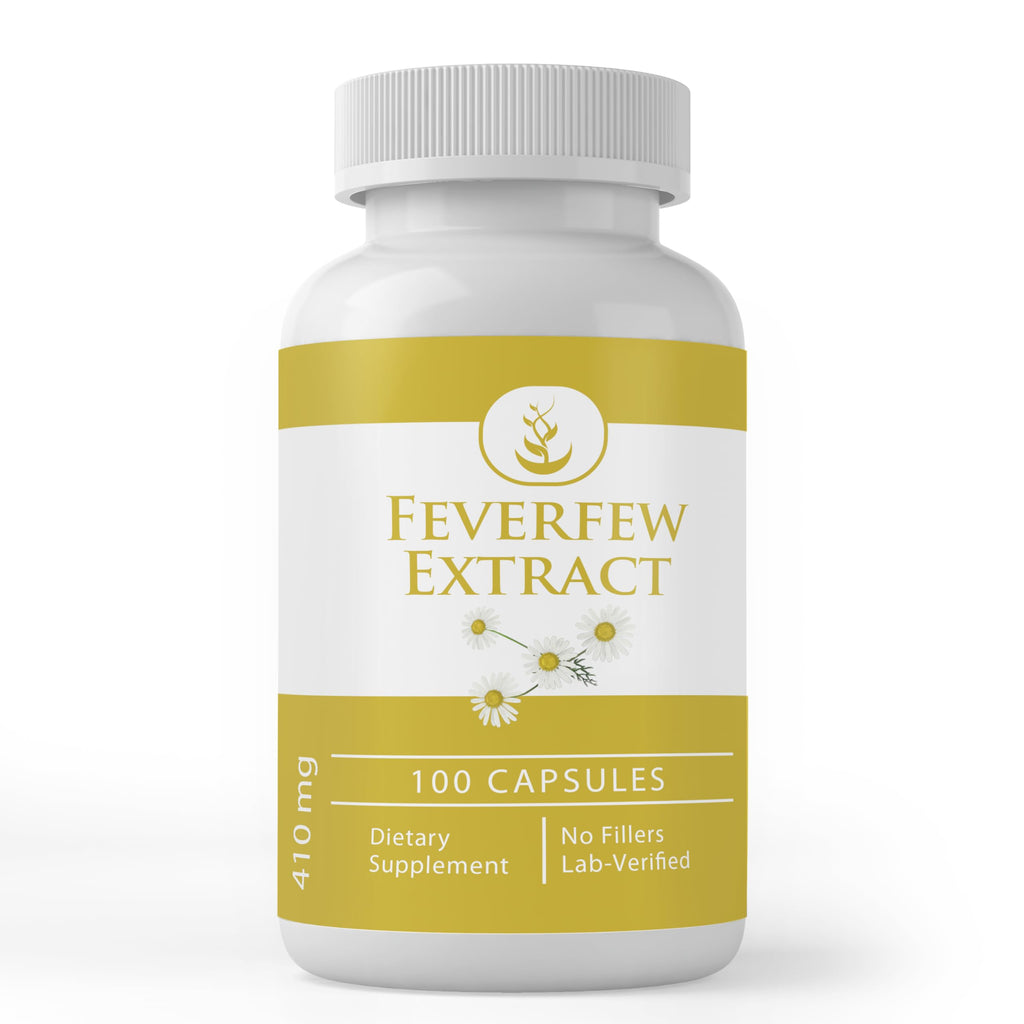 pure feverfew extract capsules