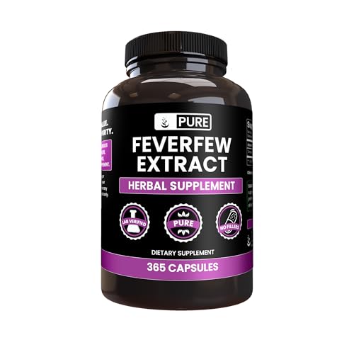 pure feverfew extract capsules
