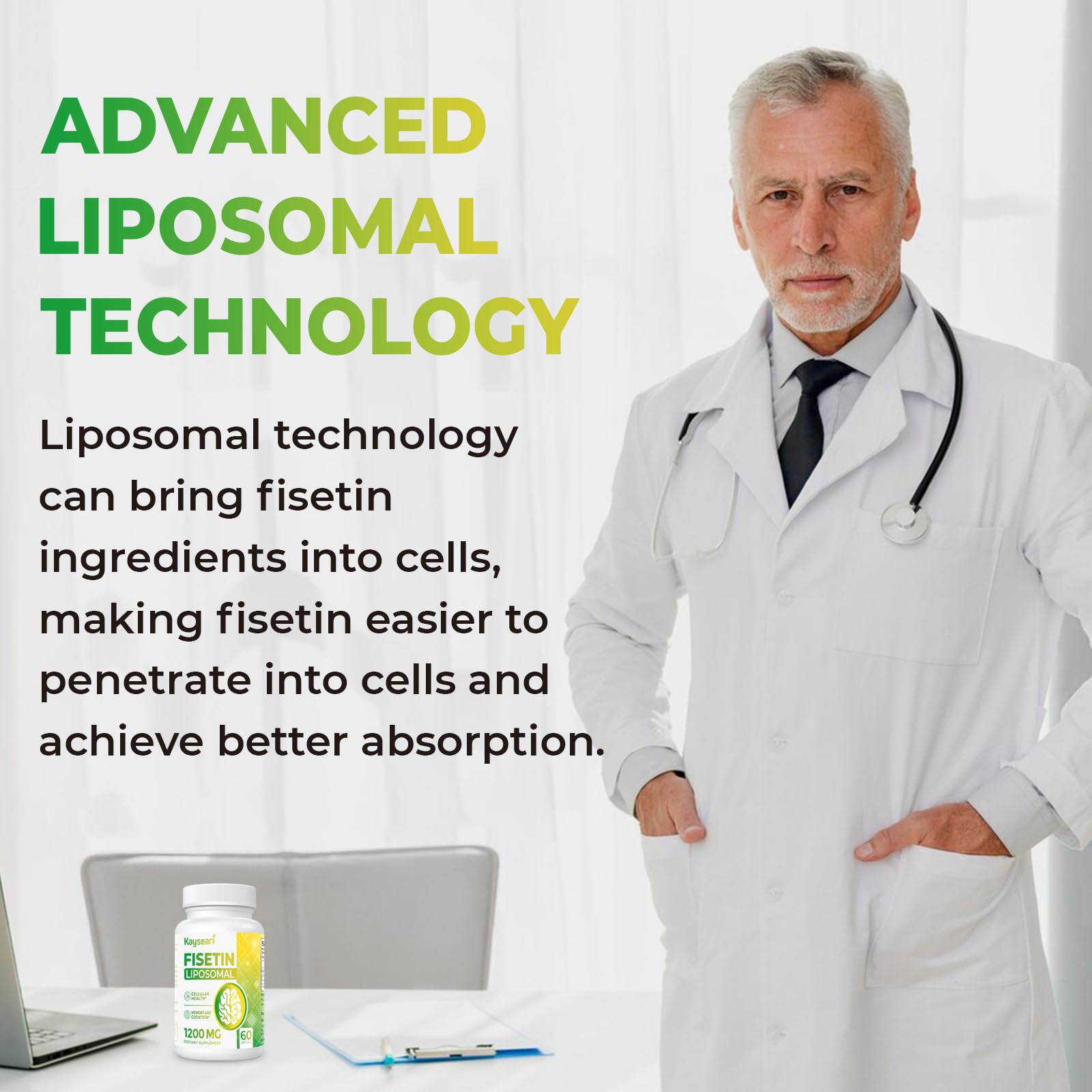 Pure Fisetin polyphenols for aging