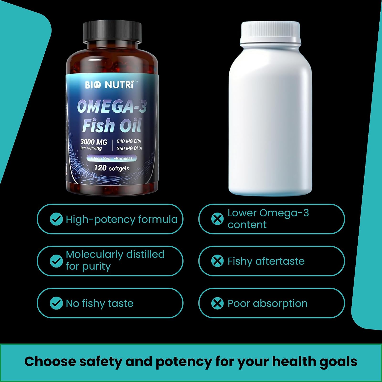 pure fish oil for brain support