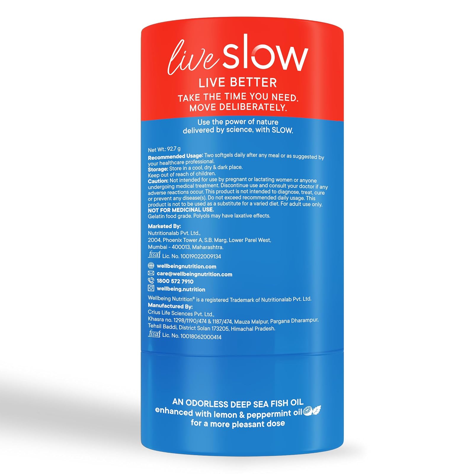 pure fish oil for healthy living