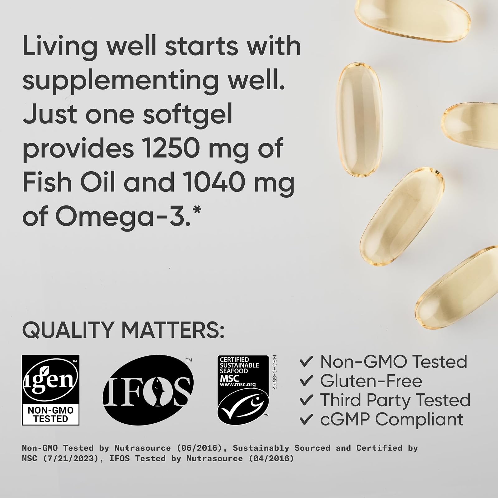 pure fish oil for joint support