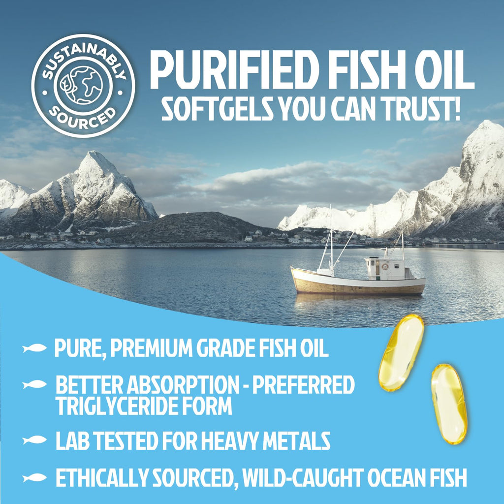 pure fish oil for wellness
