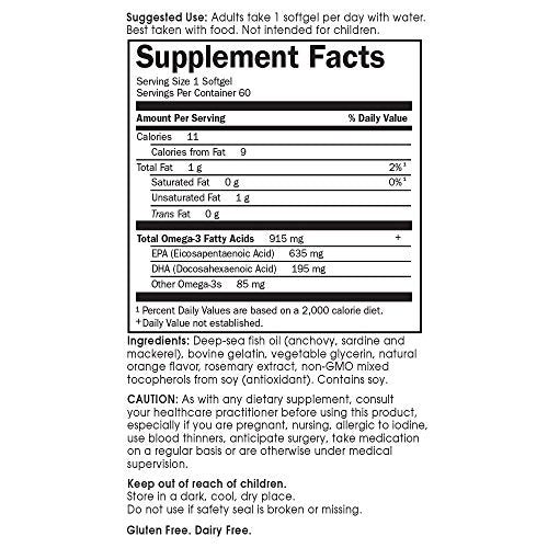 pure fish oil for wellness
