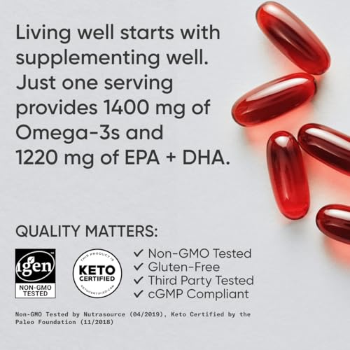 pure fish oil softgels for wellness