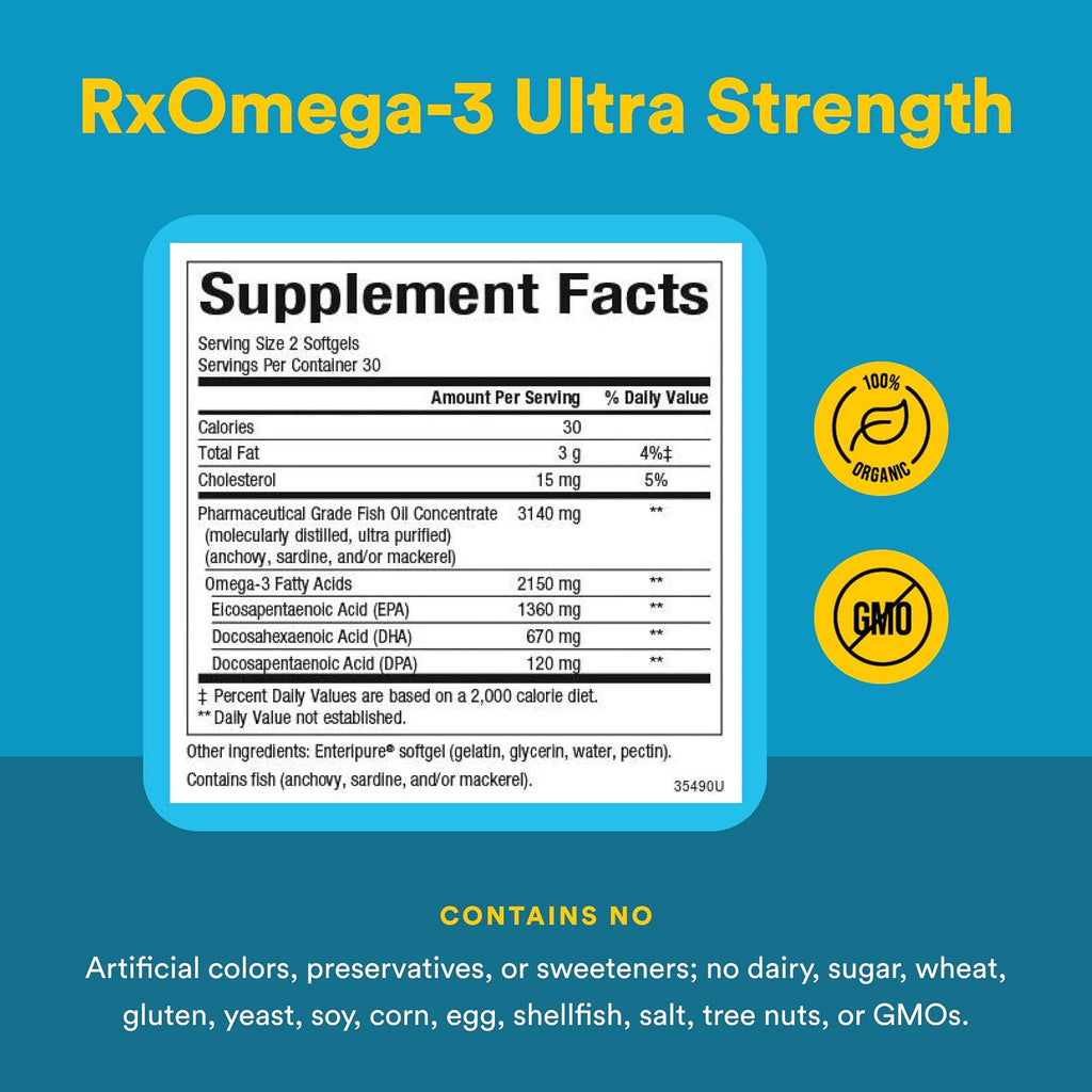 pure fish oil softgels