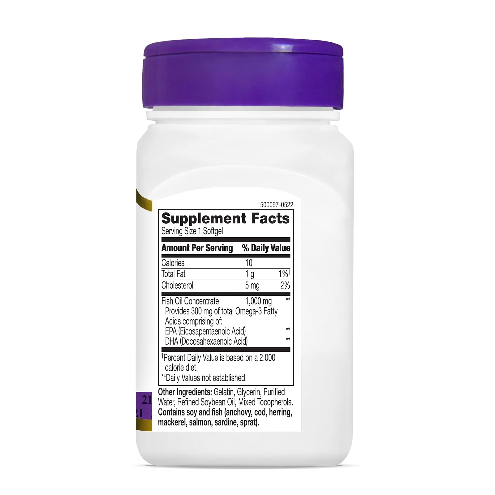 pure fish oil supplement
