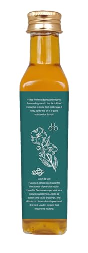 pure flax seed oil for skin care