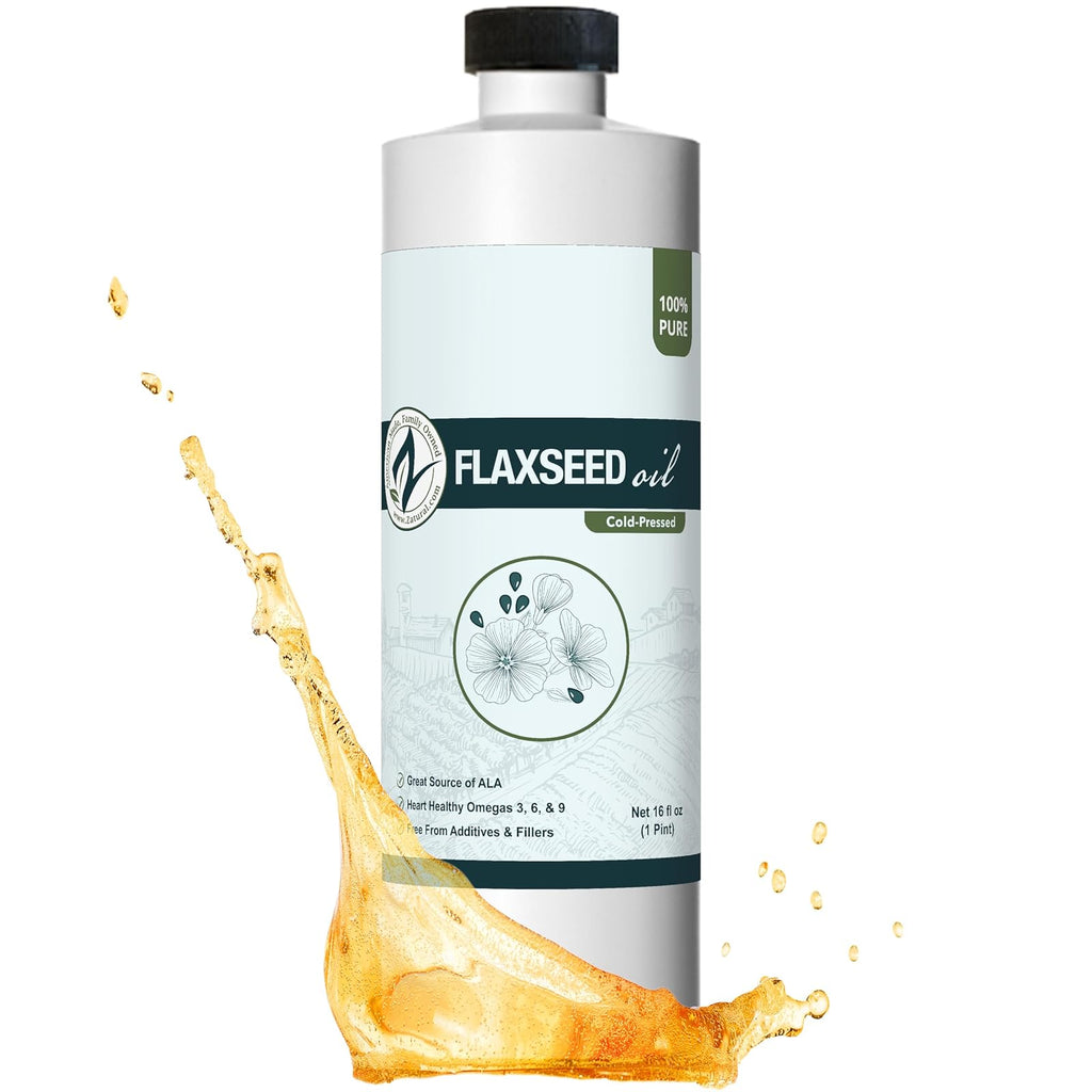 pure flaxseed oil for cooking