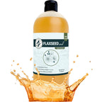 pure flaxseed oil for cooking