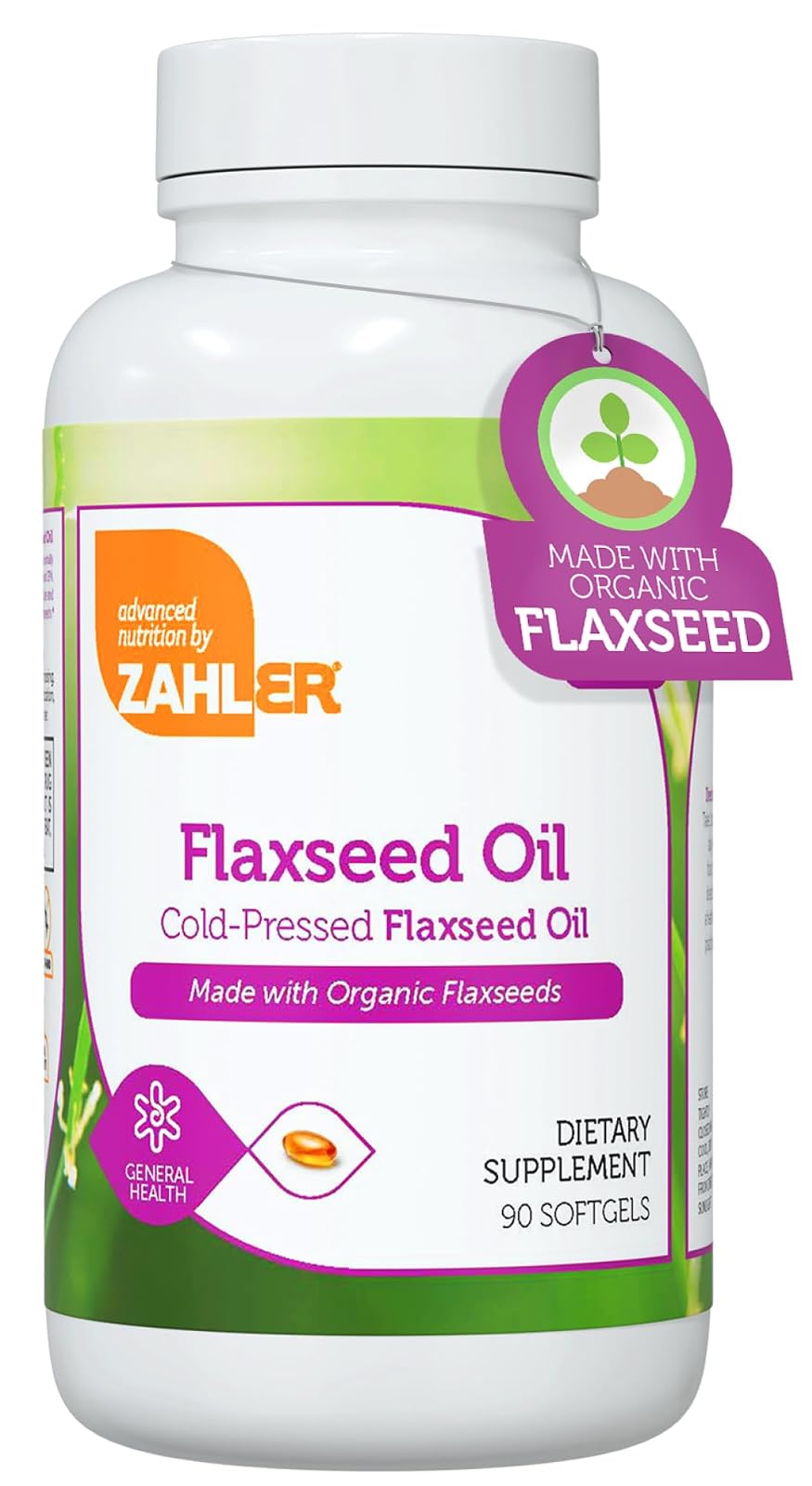 pure flaxseed oil softgels