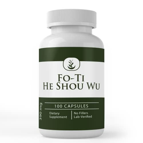 Pure Fo-Ti capsules for vitality