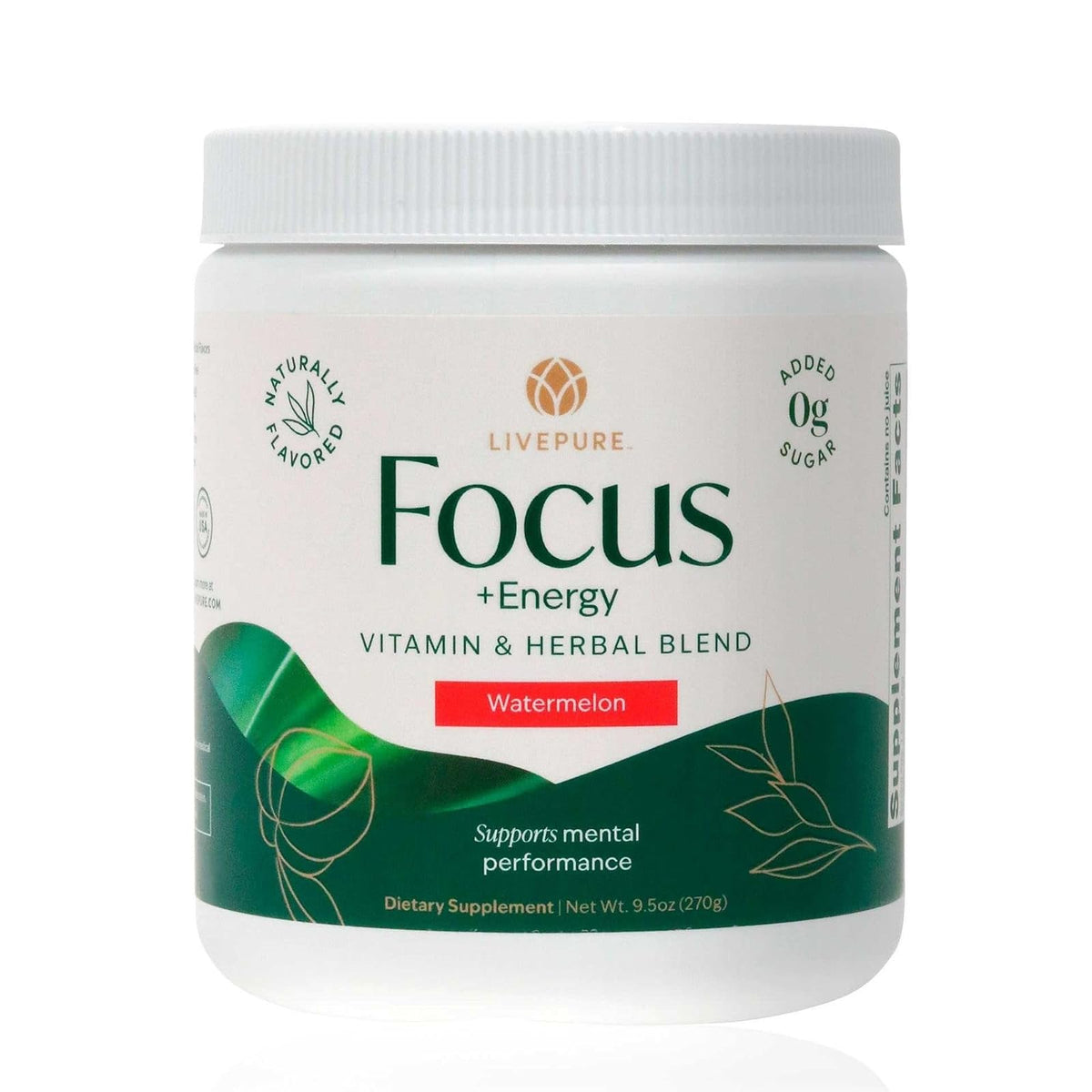 PURE Focus Energy Drink Mix