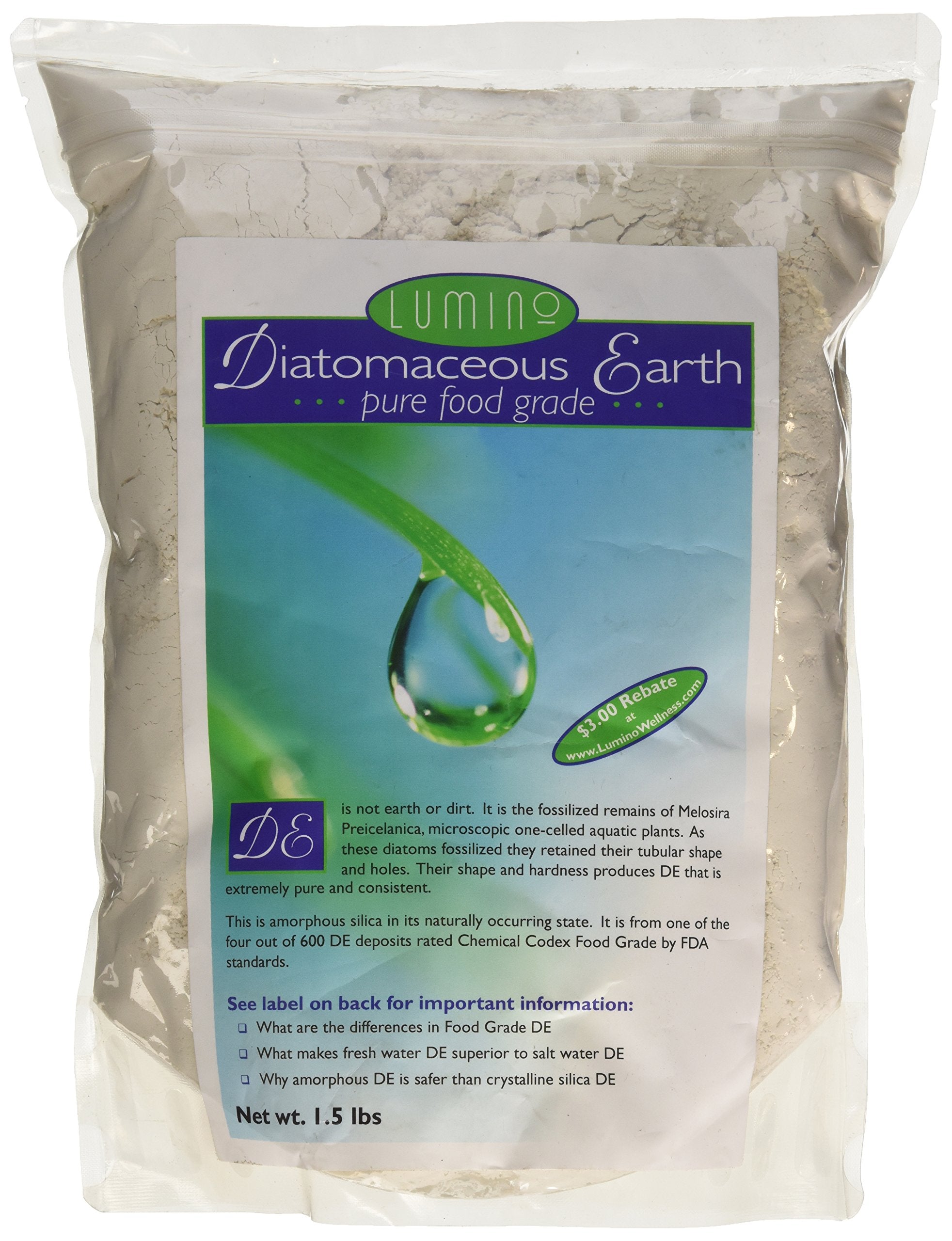 pure food grade diatomaceous earth minerals