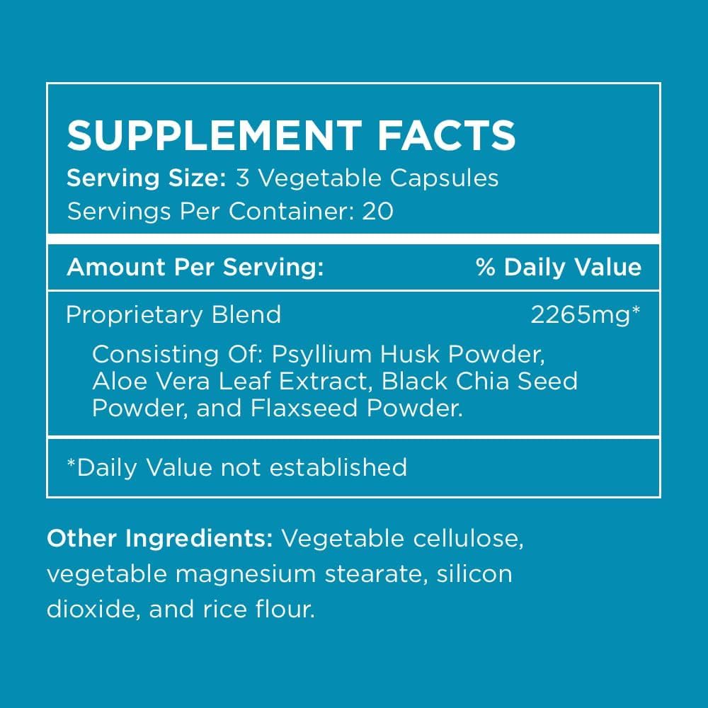 Pure for Men fiber supplement benefits