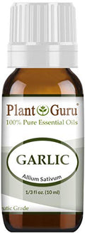 pure garlic essential oil for wellness