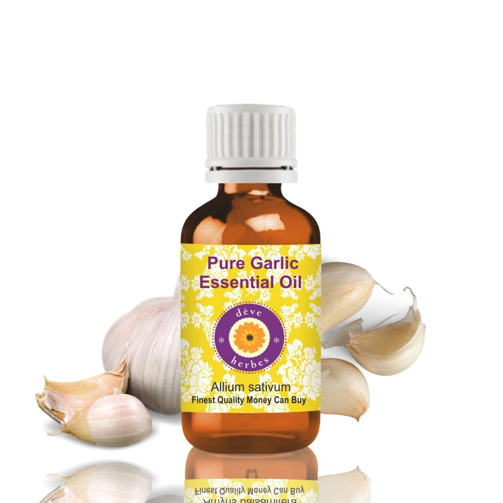 pure garlic essential oil