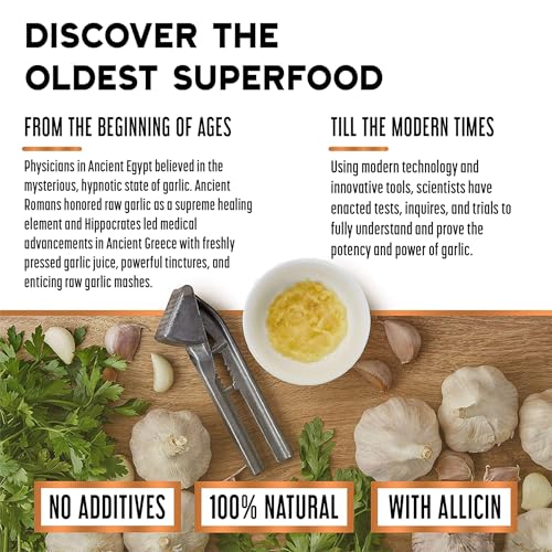 pure garlic for enhanced health