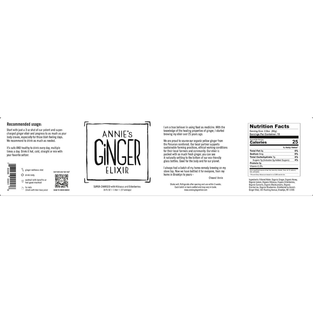 pure ginger elixir for wellness