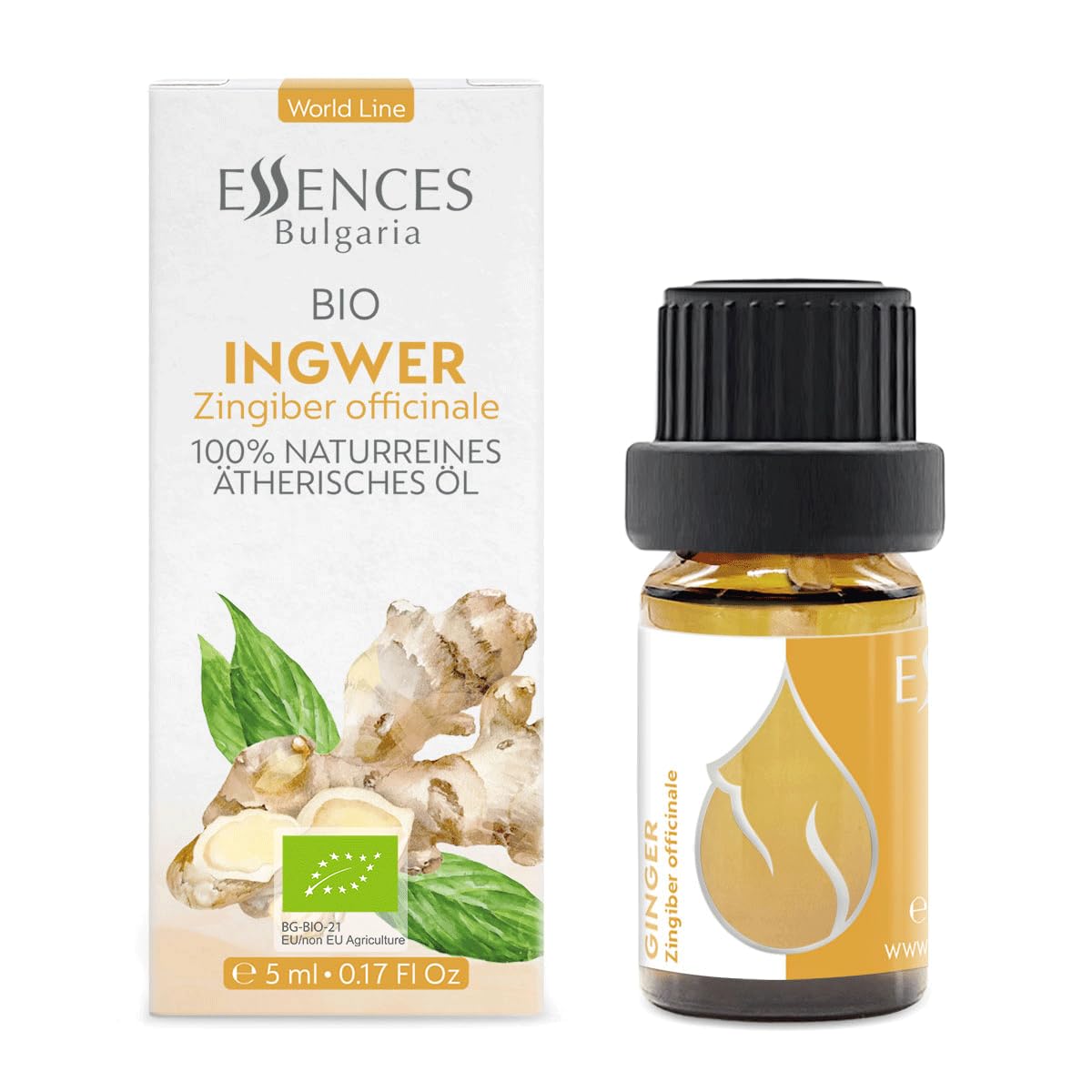 pure ginger oil for aromatherapy