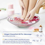 pure ginger oil for herbal infusions
