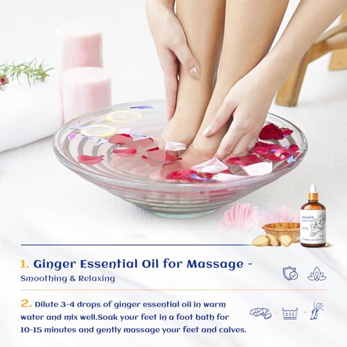 pure ginger oil for herbal infusions