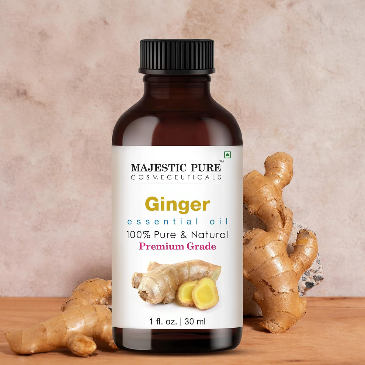 pure ginger oil for soothing tea