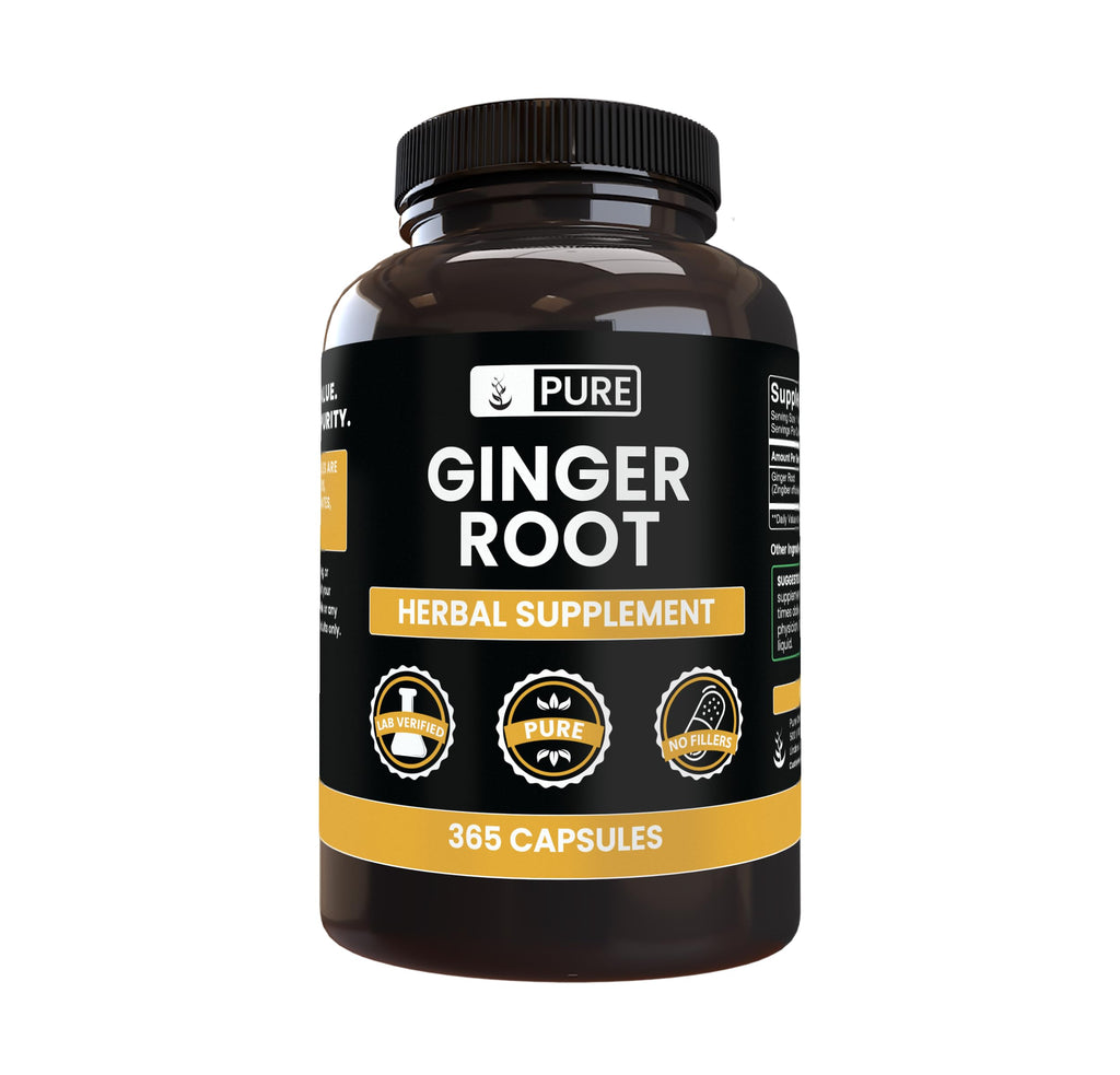pure ginger root capsules