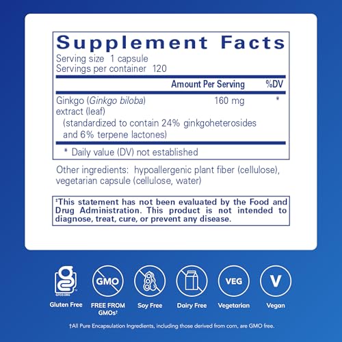 pure ginkgo biloba for oxygen support