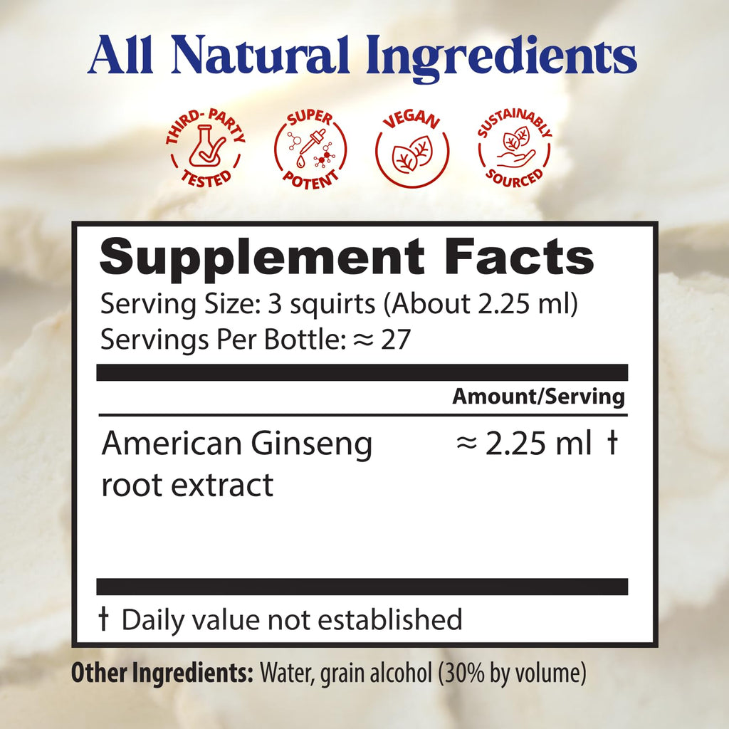 pure ginseng extract for energy