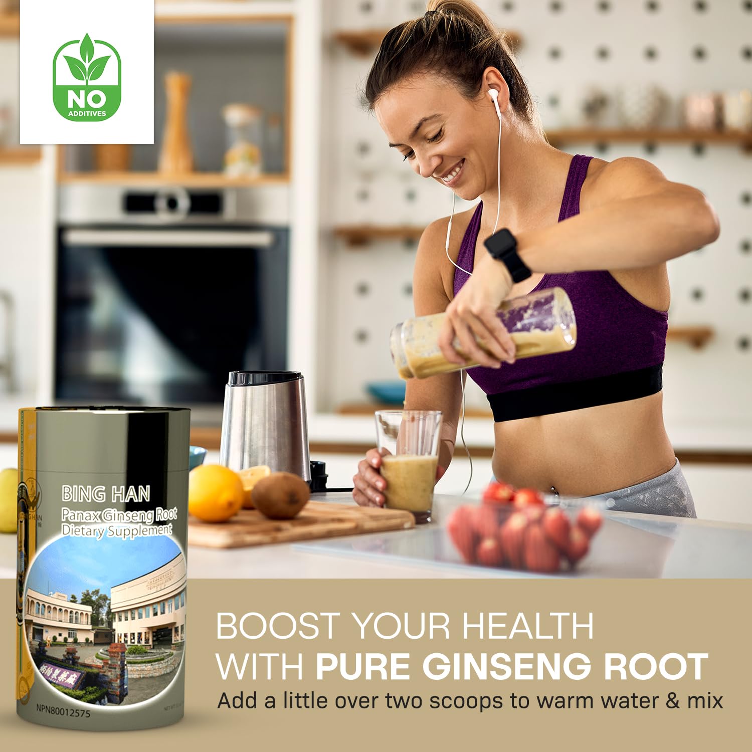 pure ginseng for enhanced focus