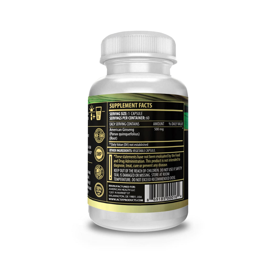 pure ginseng root for vitality