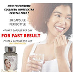 Pure Glutathione capsules for detox