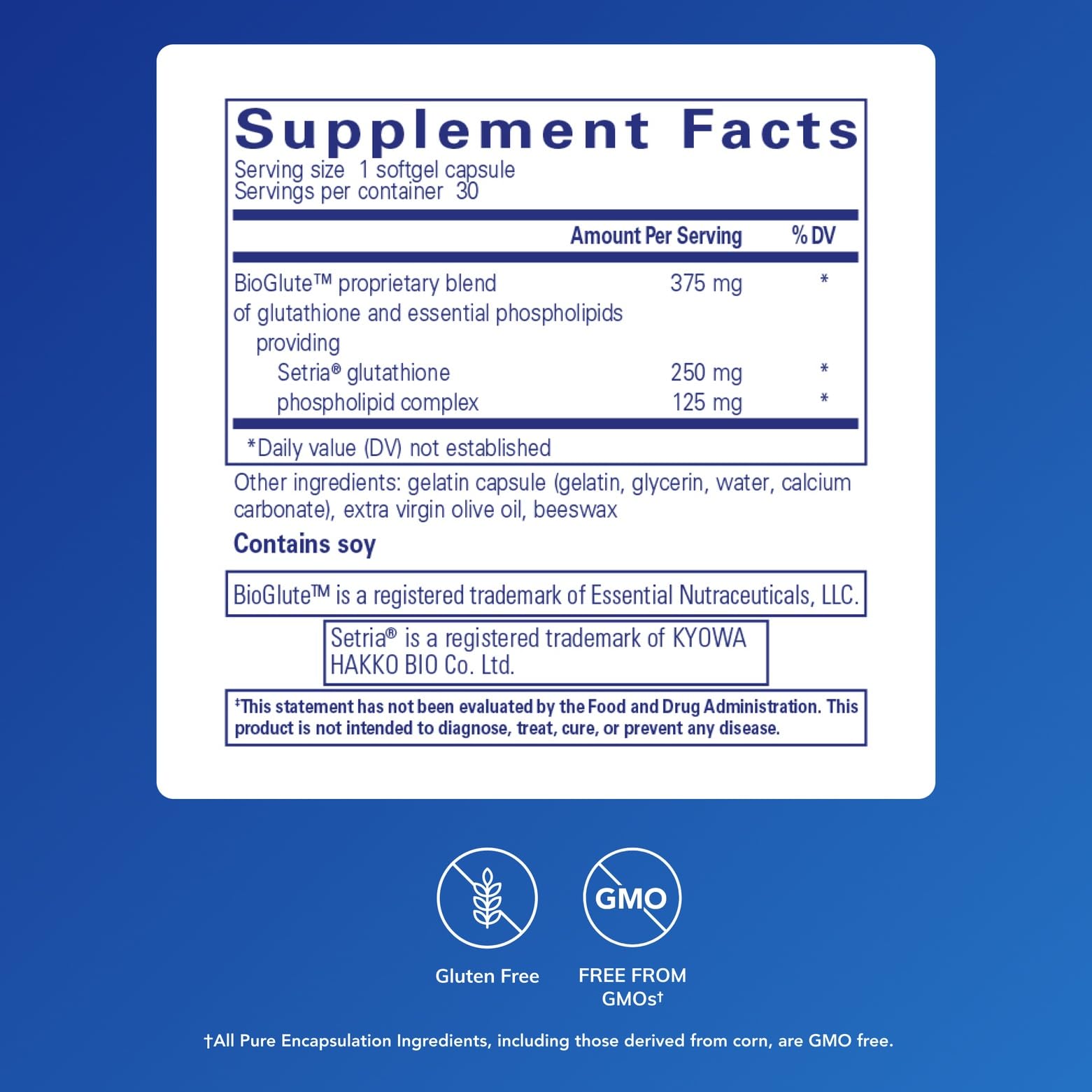 pure glutathione for optimal health