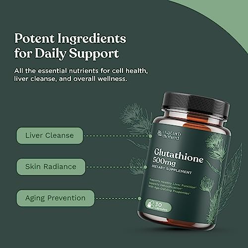 Pure glutathione supplement for detox