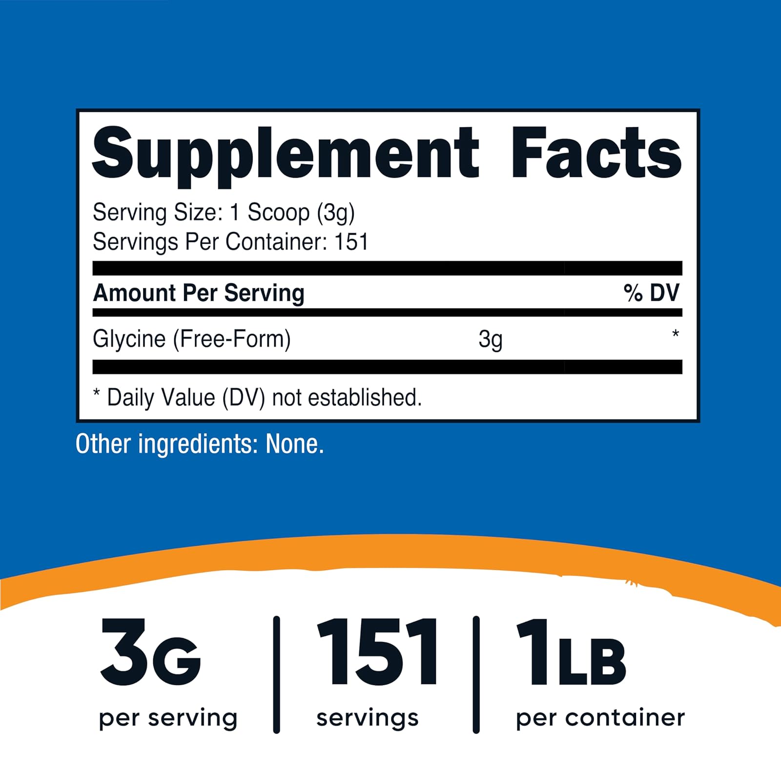 Pure Glycine Powder for better sleep