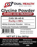 Pure glycine powder for sleep support