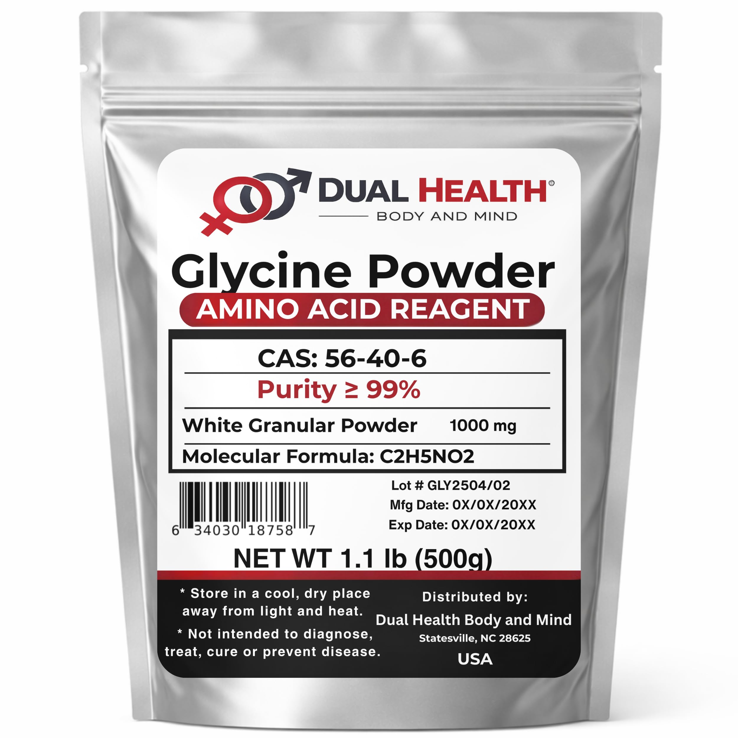 pure glycine powder for sleep