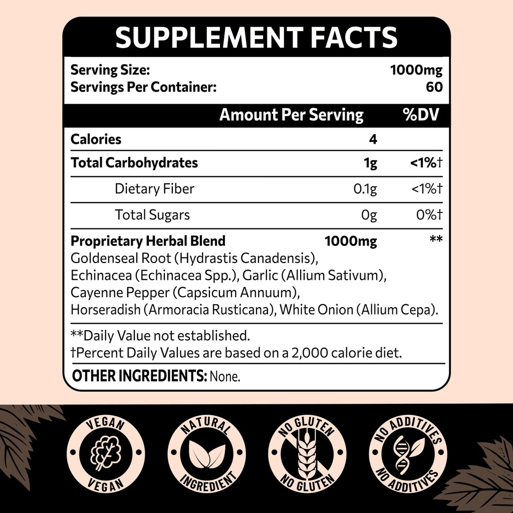 pure goldenseal powder for gut health