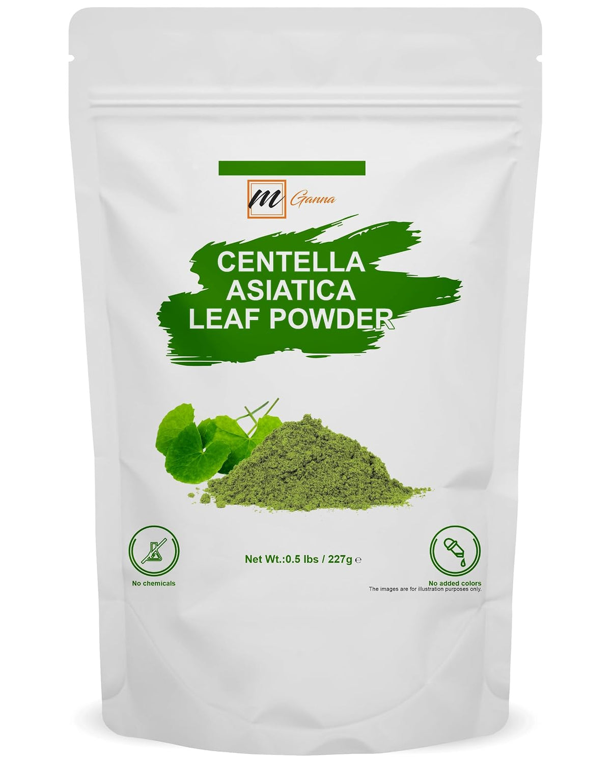 Pure Gotu Kola powder for wellness