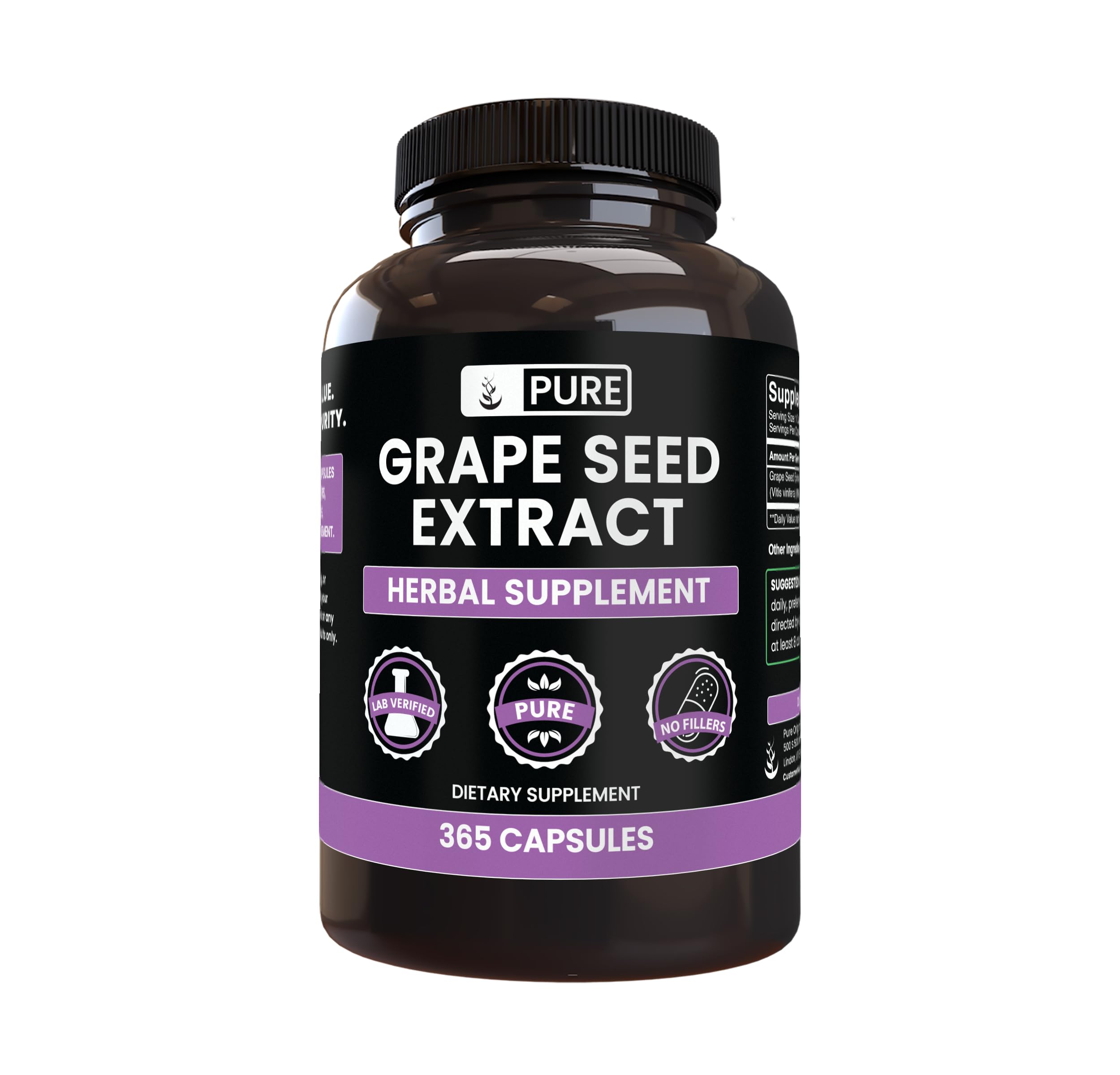 pure grape seed extract capsules