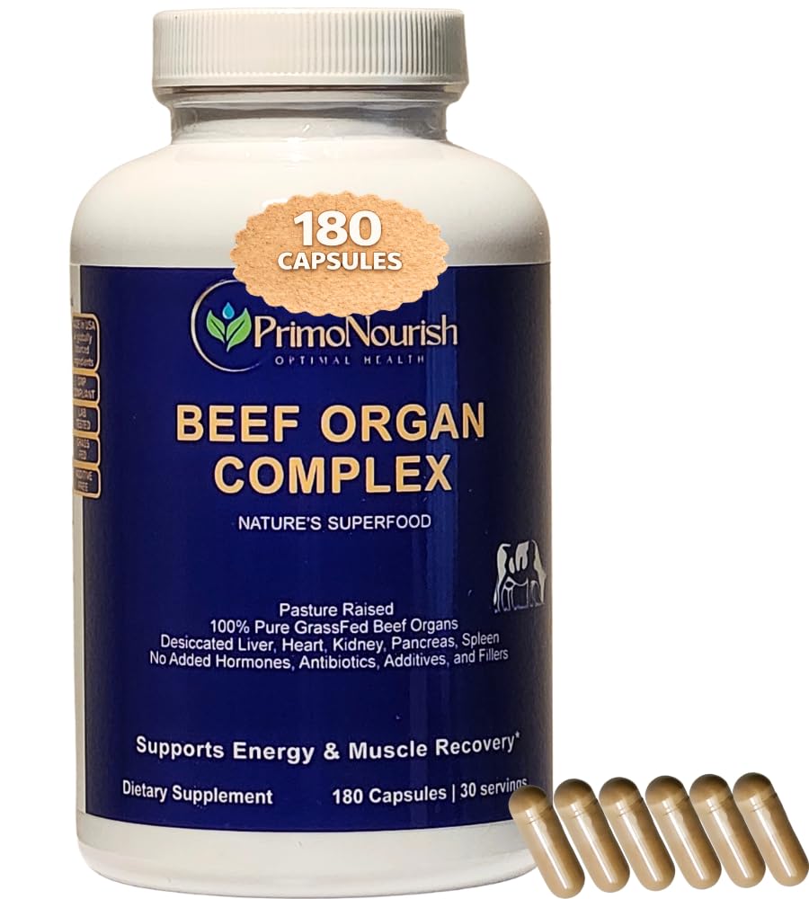 pure grass-fed beef liver capsules
