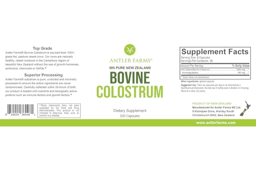 pure grass-fed colostrum for health