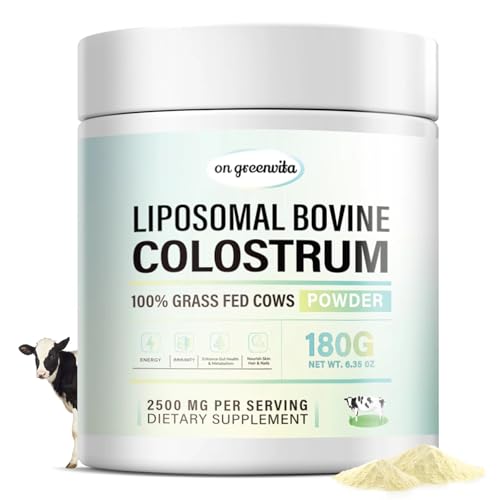 Pure grass fed colostrum powder supplement