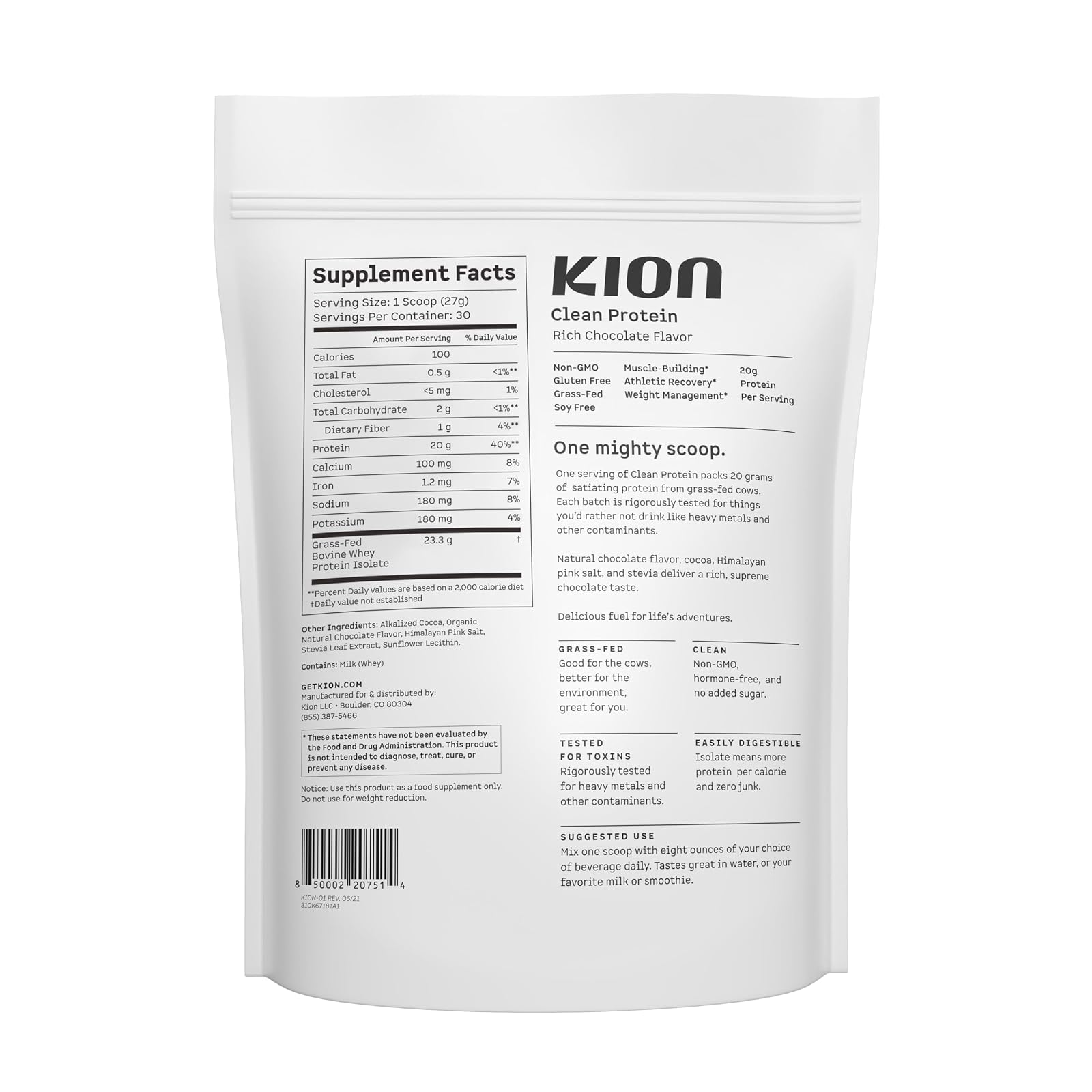 Pure grass-fed whey protein source